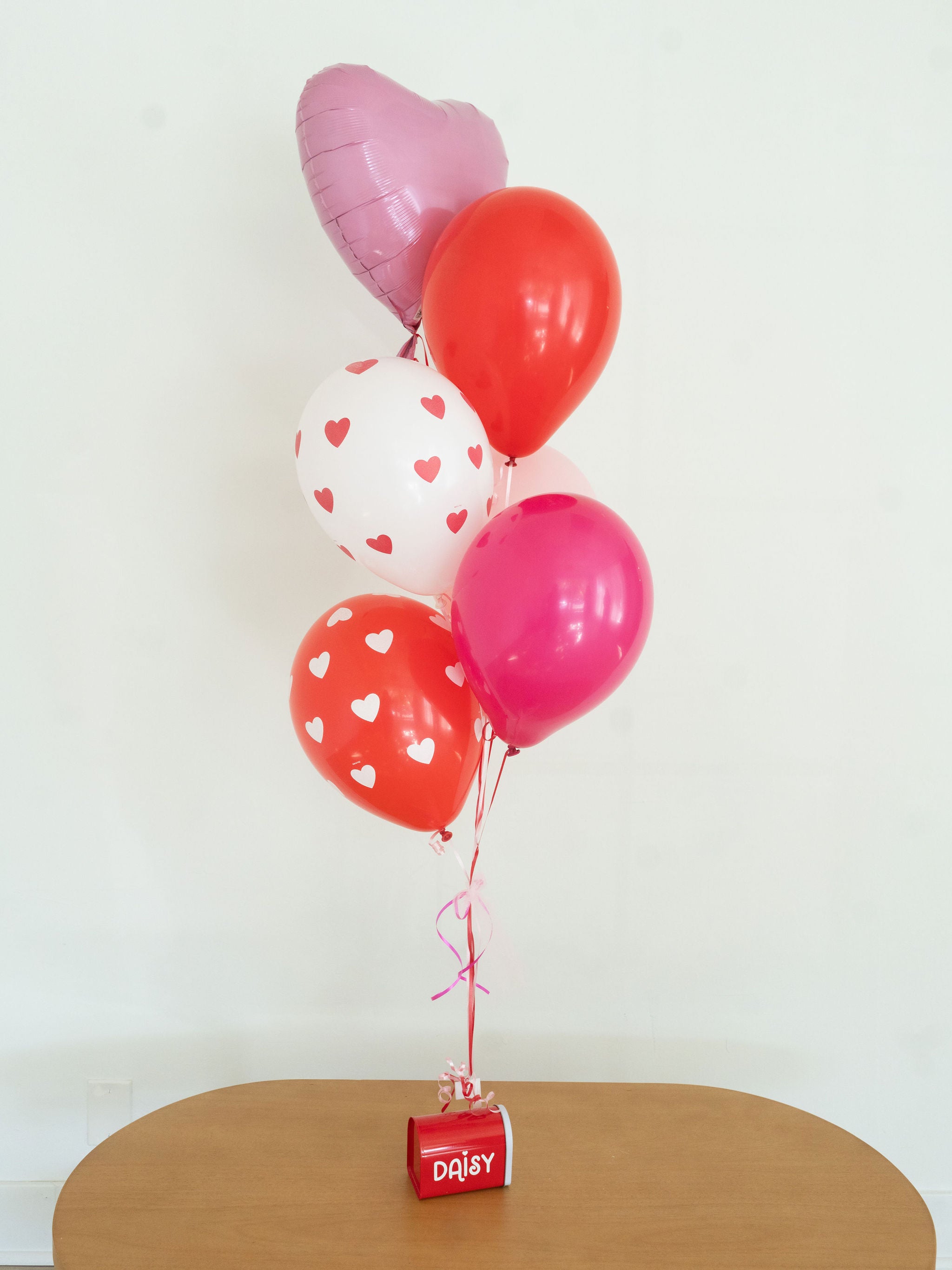 Valentine's Day Mail Balloon Bouquet – Balloons by F&F